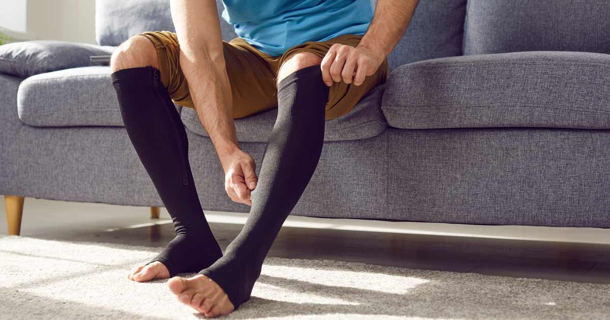 het gebruik van steunkousen | Goed